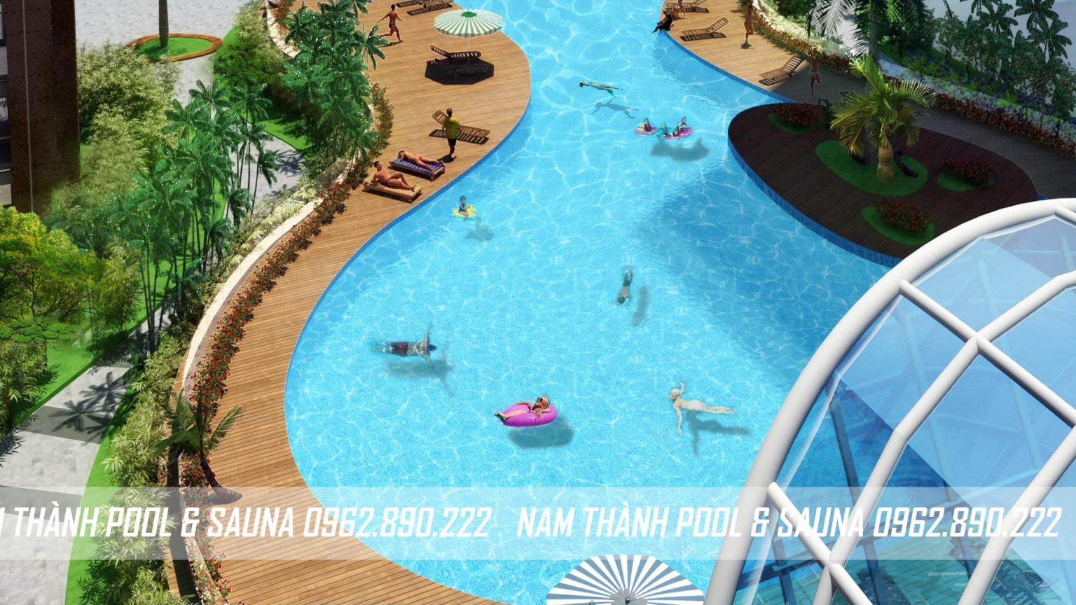 Thiết Kế Bể Bơi Công Cộng - Tất Tần Tật Thông Tin Bạn Cần Biết