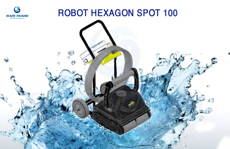 Robot vệ sinh bể bơi Hexagon Spot 100