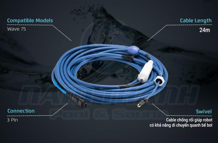 Robot vệ sinh bể bơi Maytronics Dolphin Wave 75 WB