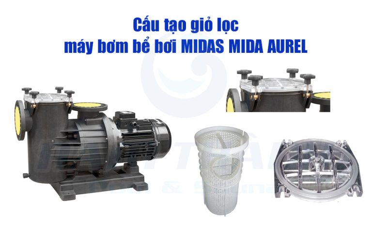 Máy bơm bể bơi Midas Mida Aurel