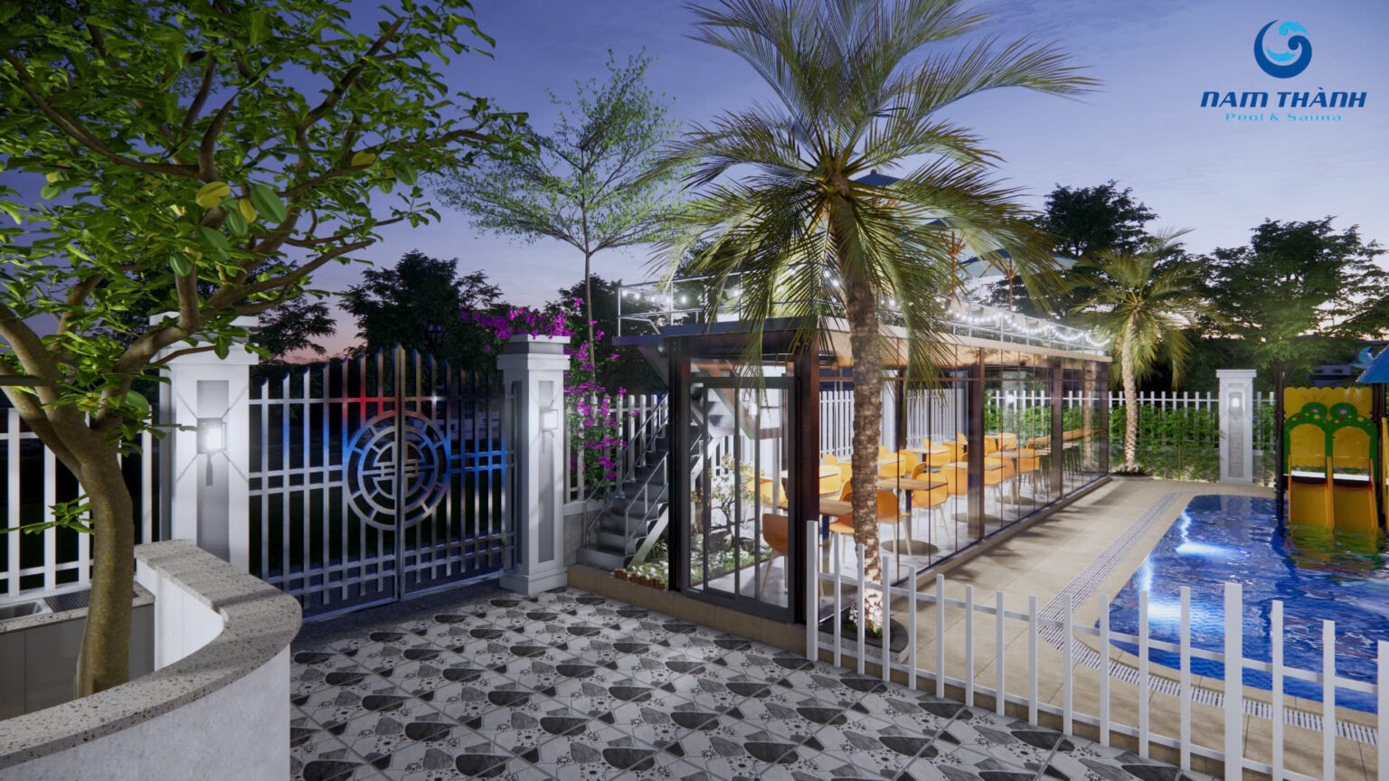 Dự án bể bơi kinh doanh tại Bình Giang, Hải Dương